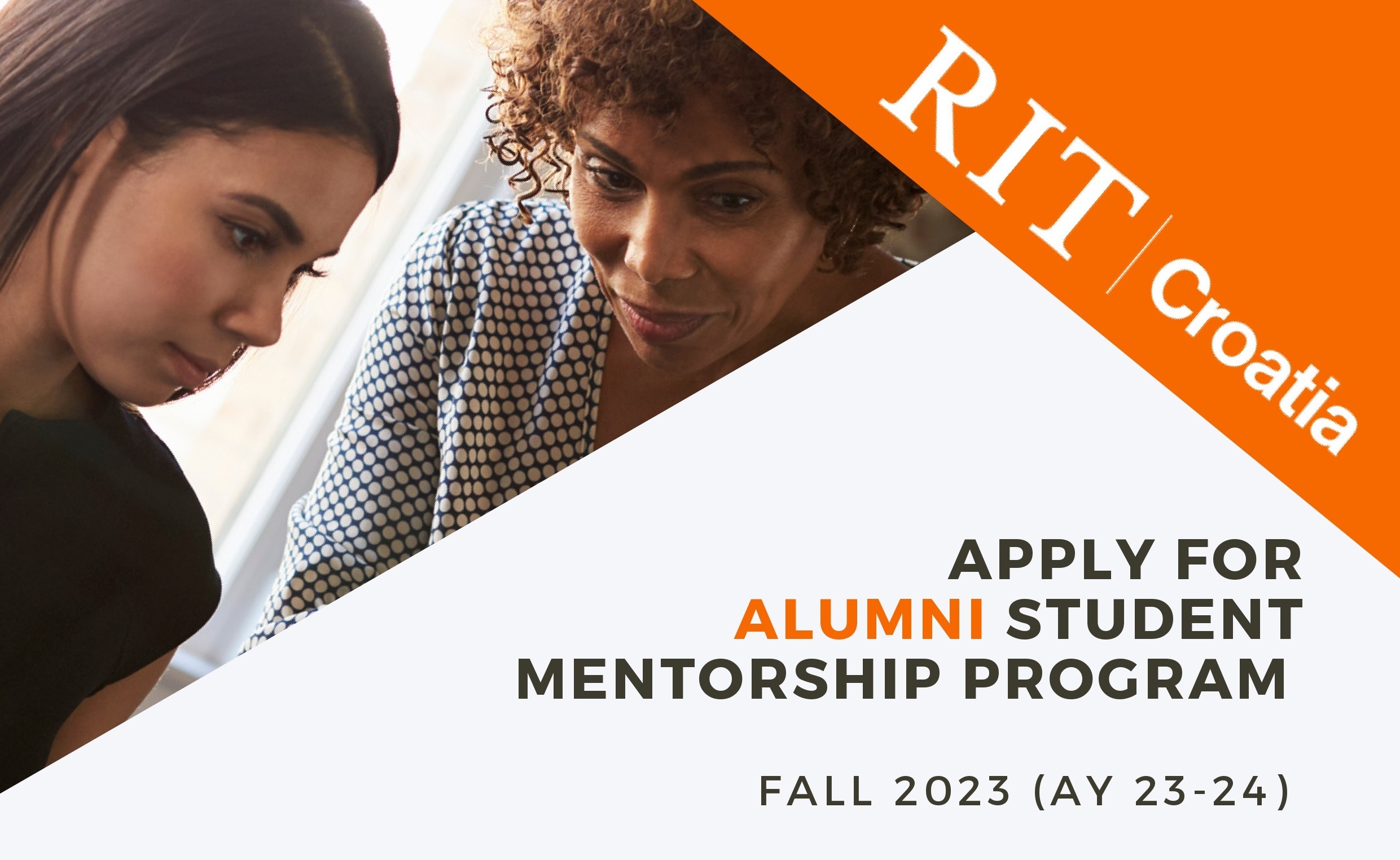 The Alumni Student Mentorship Program is opening Applications for a new Cohort | RIT Croatia | RIT